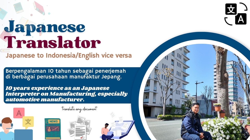 JASA PENERJEMAHAN DOKUMEN BAHASA JEPANG-INDONESIA VICE VERSA DENGAN HARGA MENARIK
