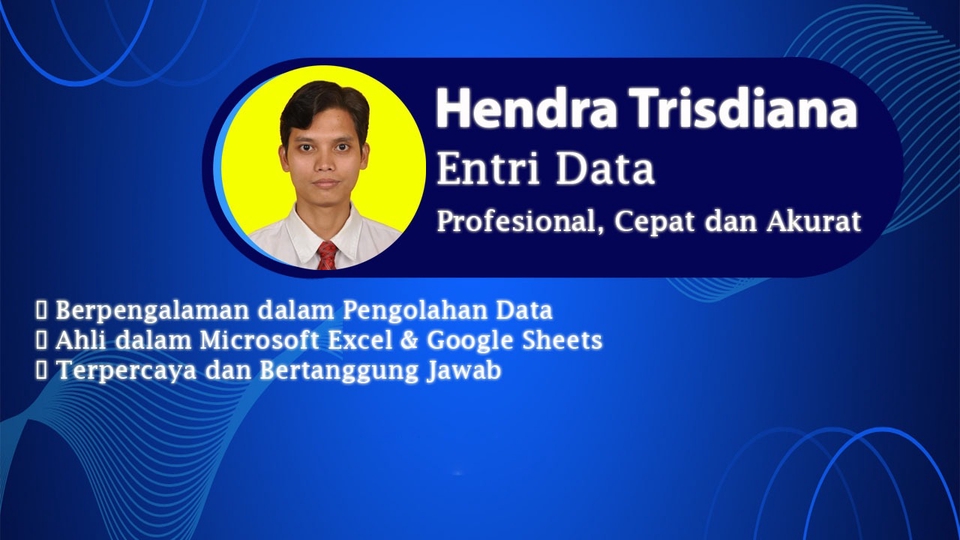 Entri Data Cepat dan Akurat