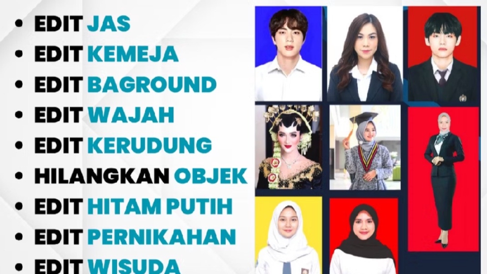 Jasa edit foto fast respon