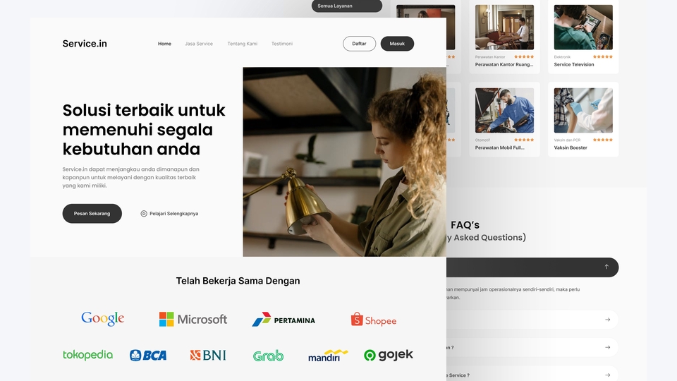Clean & Modern UI/UX Design for Mobile, Website App