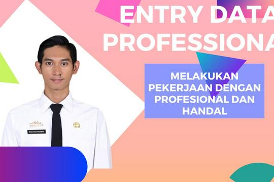 ENTRY DATA PROFESIONAL TANPA RIBET SAT SET SAT SET