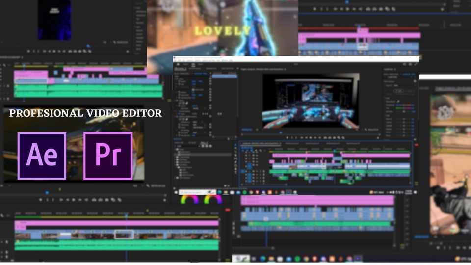 Jasa edit video game atau clip profesional termurah