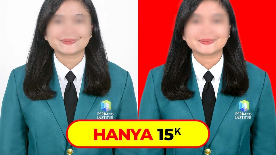 Crop Foto ID Card Perusahaan, KTP, Buku Nikah dan Ganti Warna Background