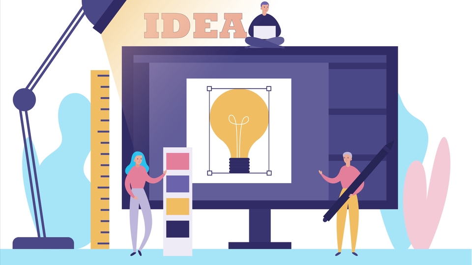 Design banner/spanduk promo, Branding design dll