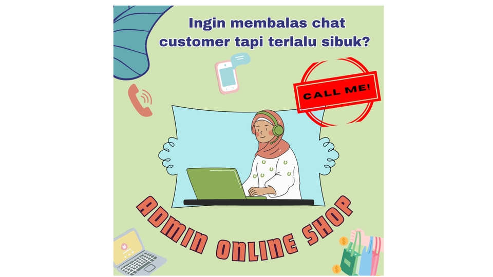 ADMIN ONLINE SHOP (SOCIAL MEDIA & E-COMMERCE