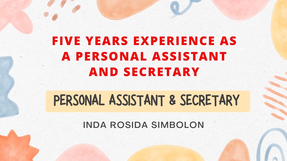 Personal Assistant, Secretary and Administration Assistant