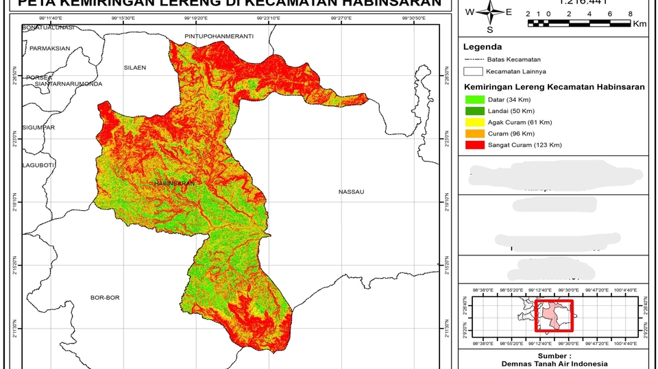 pembuatan peta melalui aplikasi arcgis dalam 1 hari
