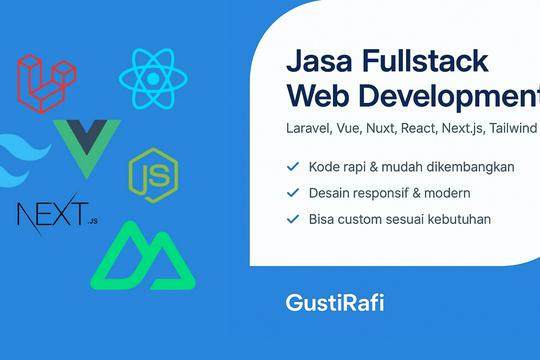 Paket Jasa Fullstack Web Development