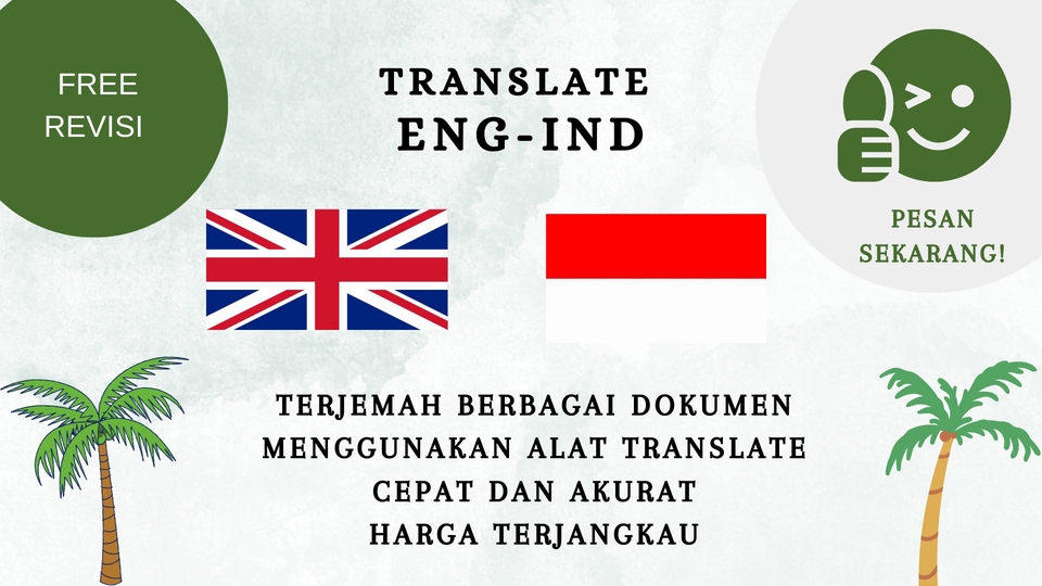 Jasa translate/penerjemah sekaligus proofreader dari ENG-IND dengan ...