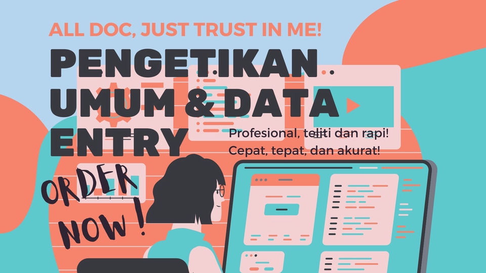 Input Data/Entry Data dan Pengetikan Ulang & Edit Dokumen Cepat, Rapi ...