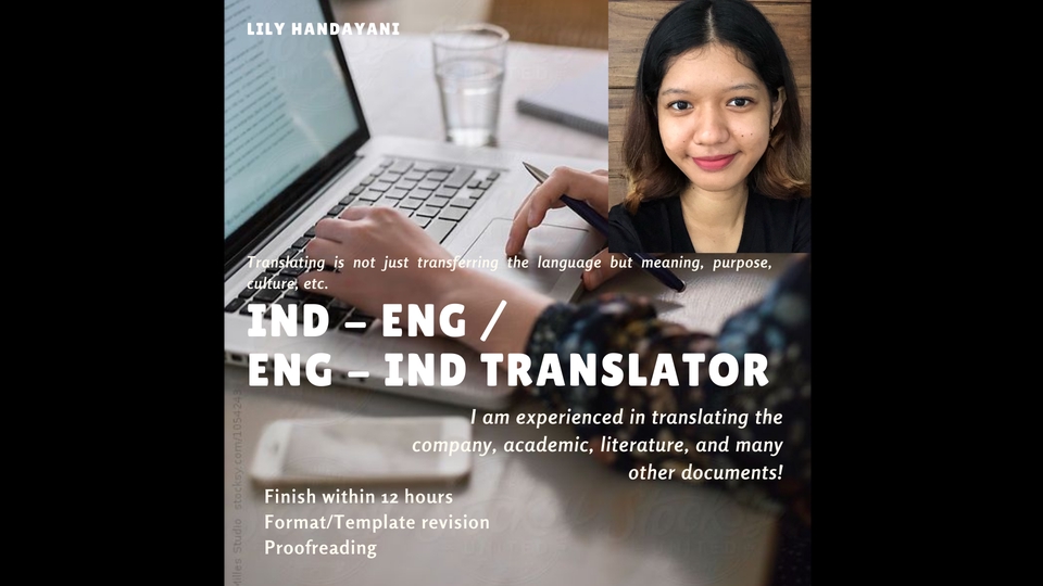 Translate English to Indonesian and vice versa less than 12 hours