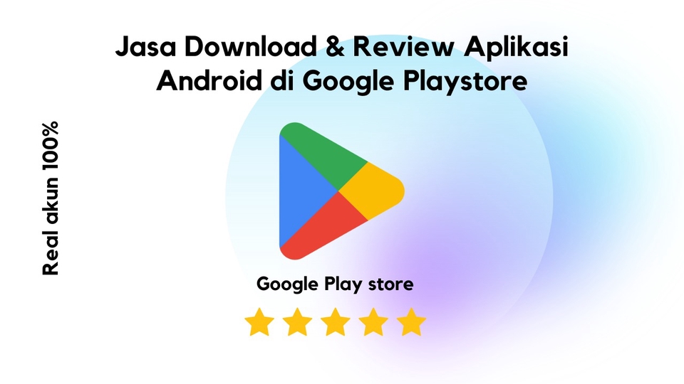 Jasa Review & Upload Aplikasi Android Google Playstore Bergaransi (Real akun 100%)