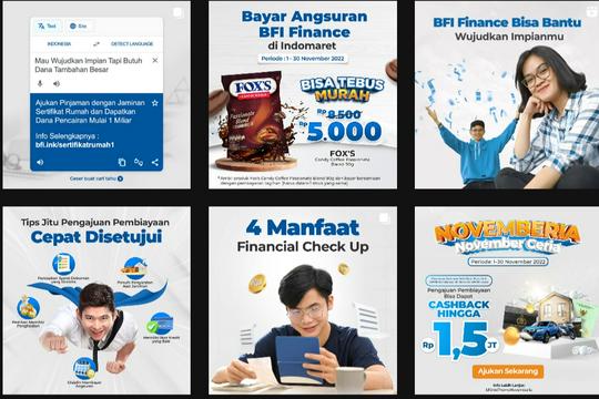 Jasa desain postingan untuk sosial media