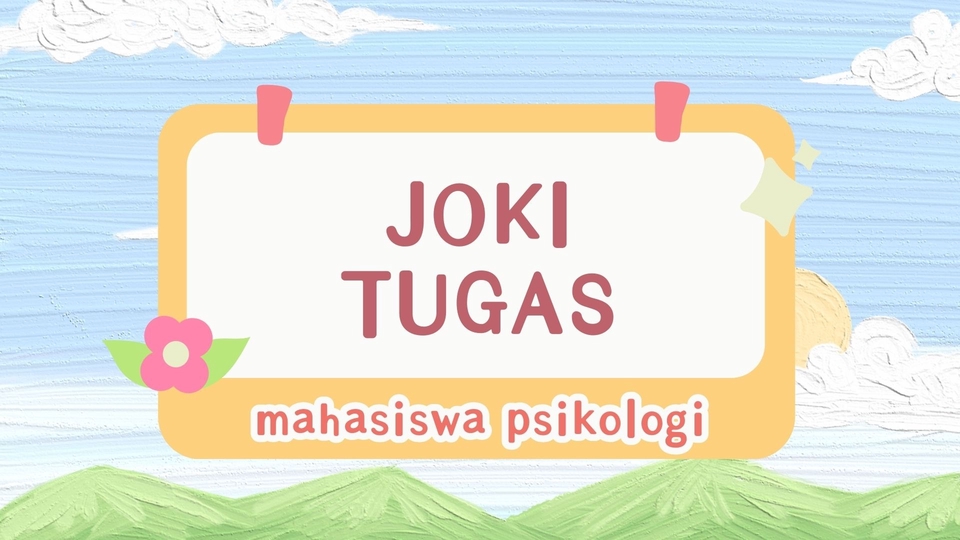 Joki Tugas Mahasiswa Psikologi