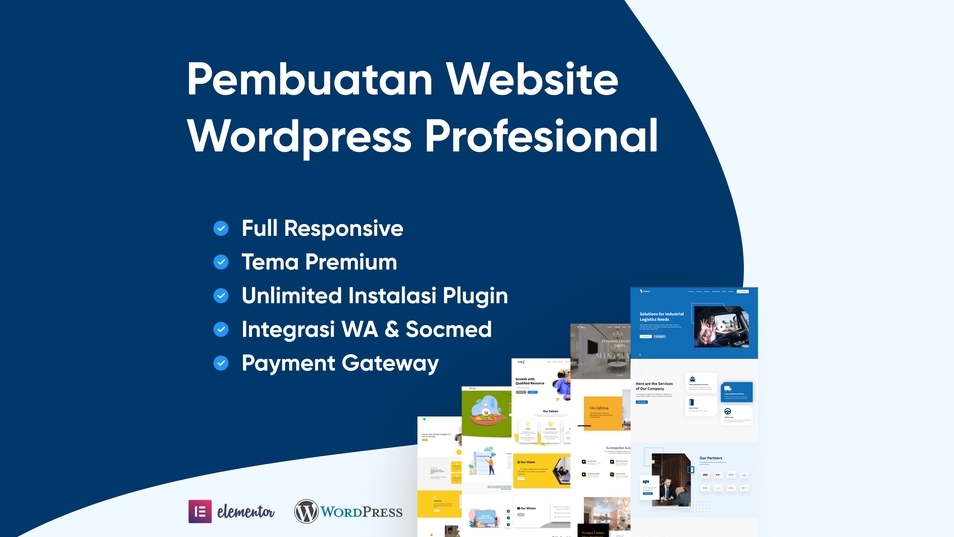 Solusi Website Company Profile, Toko Online, Landingpage Profesional