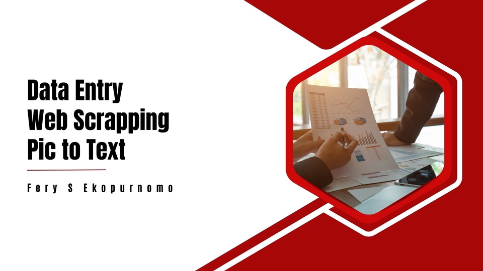 Entry Data | Web Scrapping | Picture to Text