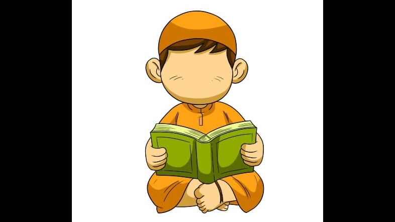 Desain Maskot Islami tanpa muka