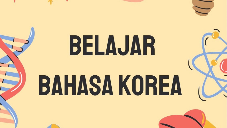 Membaca dan Menulis aksara korea (항을) Mudah dan Cepat.