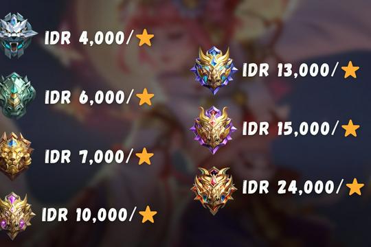 JASA JOKI RANK MOBILE LEGENDS