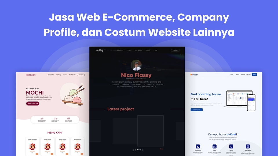Jasa Pembuatan Website E-Commerce, Company Profile, Website Bisnis, dan ...