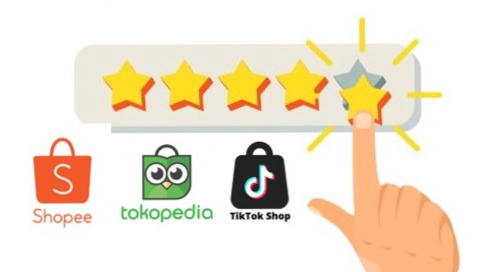 REVIEW BINTANG 5 TOKPED/SHOPEE/TIKTOKSHOP