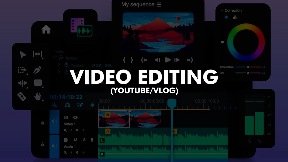 Video Editing (Youtube/Vlog)
