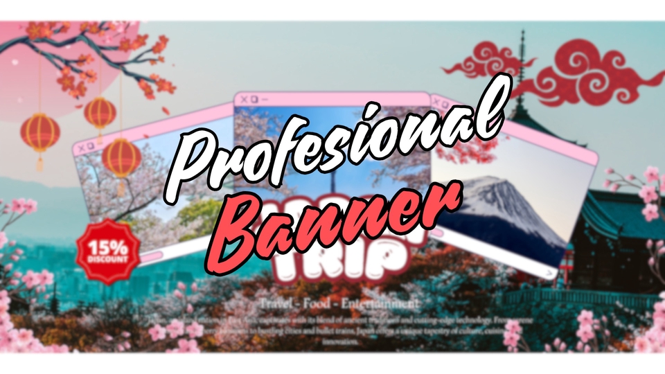 Jasa banner profesional untuk komersil maupun informatif