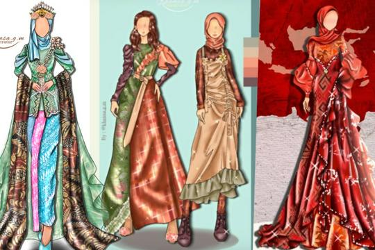 Ilustrasi Fashion Design Full color female/male ~k4nsaarts