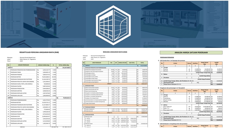 JASA HITUNG RAB RUMAH DAN BANGUNAN LAINNYA