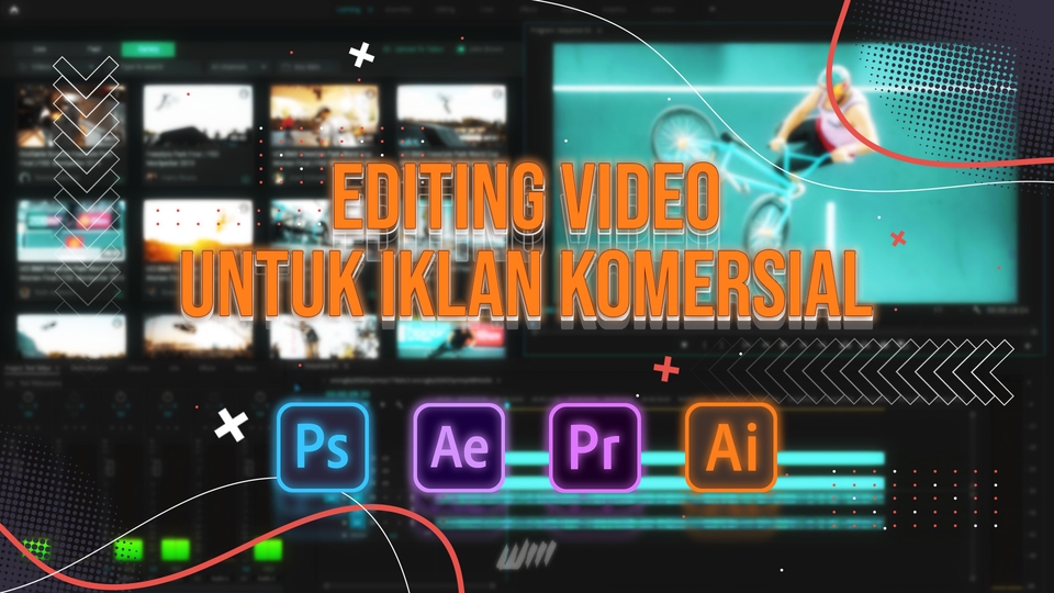 Video Editing Iklan, Snapgram Story, Youtube, Tiktok, Company Profile