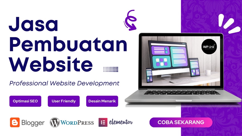 Jasa Pembuatan Website Wordpress | Blog Pribadi | Portal Berita | Portofolio | Profil Sekolah
