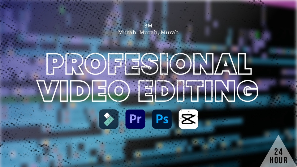 PROMO TERBATAS!! Jasa Video Editing Profesional, Murah Dan Berkualitas.