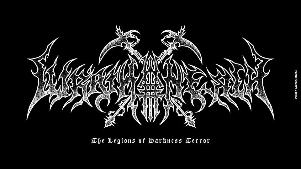 DESIGN DARK ART, METAL LOGO, METAL FONT