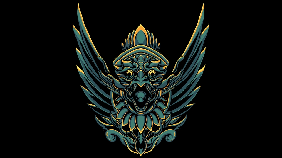 Desain illustrasi keren pengerjaan cepat