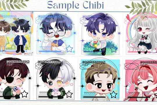 Chibi รับวาดภาพการ์ตูน จิบิ น่ารักๆ