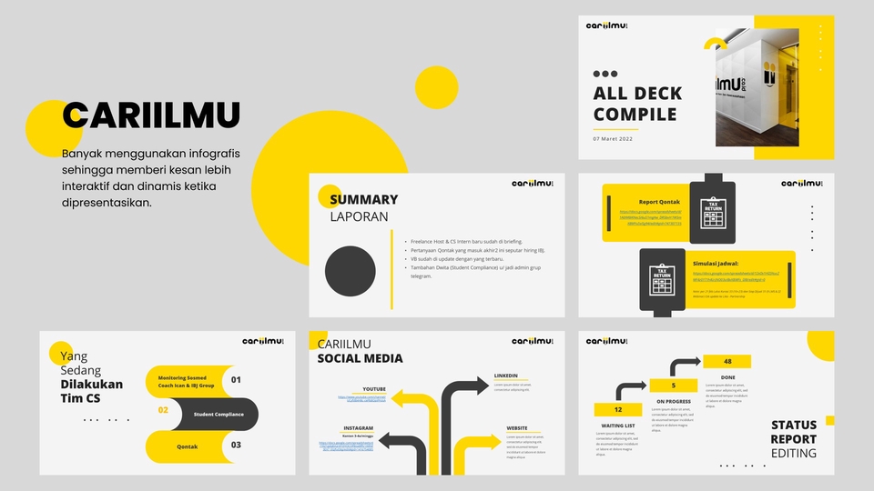 Pembuatan Design Presentasi Professional Menggunakan Powerpoint (24 Jam ...