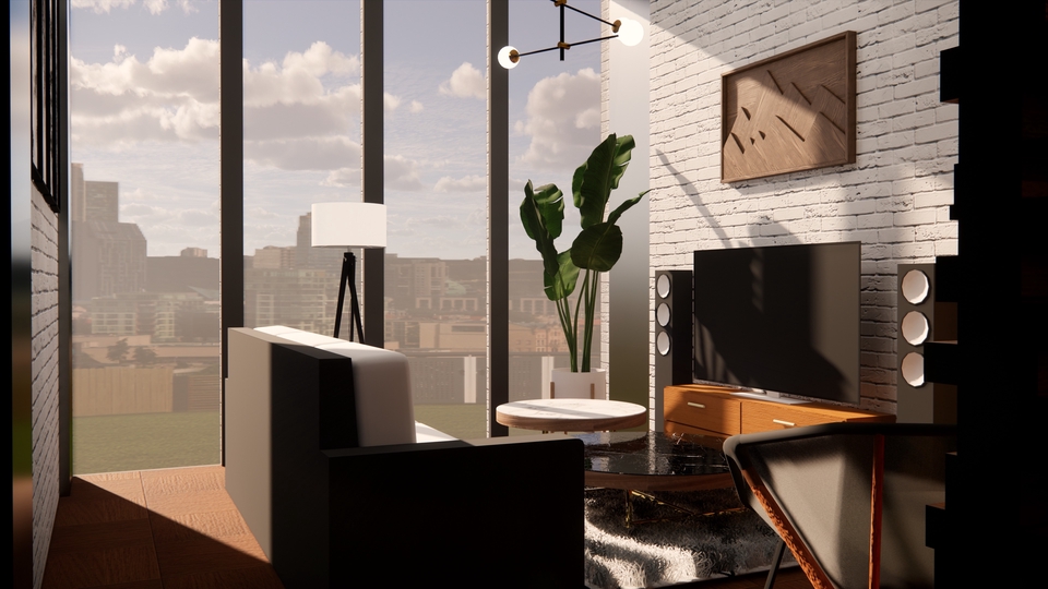 INTERIOR DESIGN & RENDER