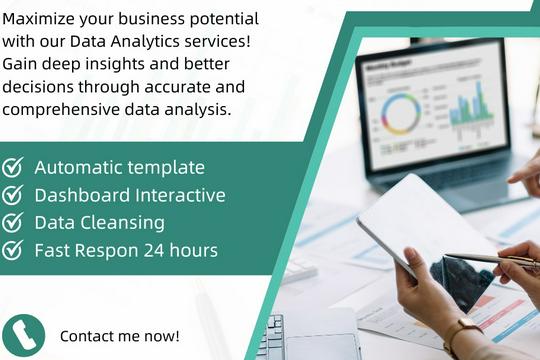 Data Entry, Data Visual, Data Analyst by Excel, Power BI, dan Tableau