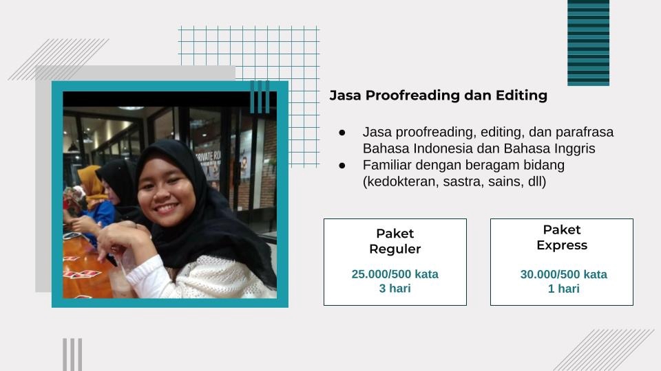 Jasa Editing dan Proofreading EN & ID
