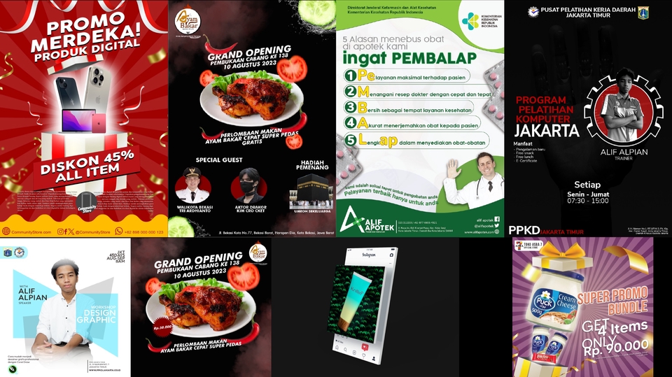 Poster, Instagram post Design