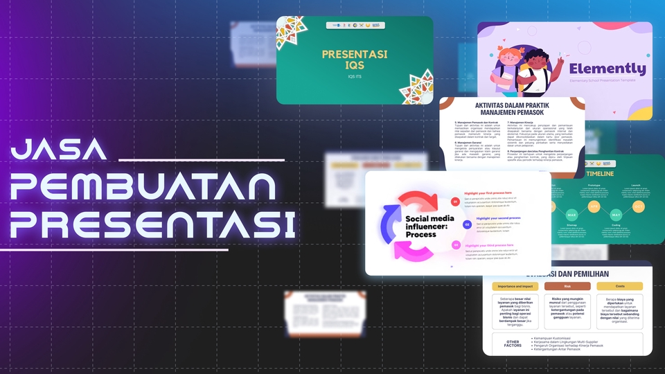 PEMBUATAN PRESENTASI POWER POINT UNTUK SEMUA JENIS TUGAS