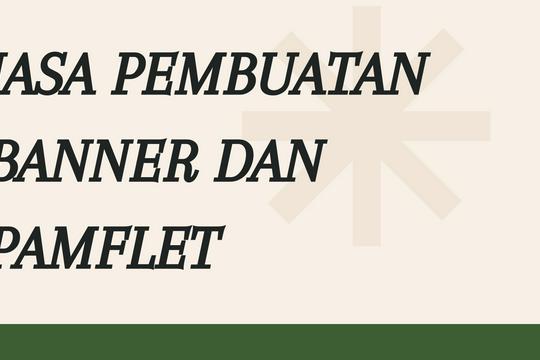 JASA DESAIN BANNER/PAMFLET