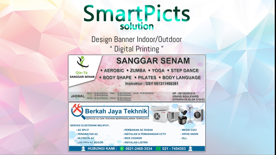 Design Banner Digital Printing