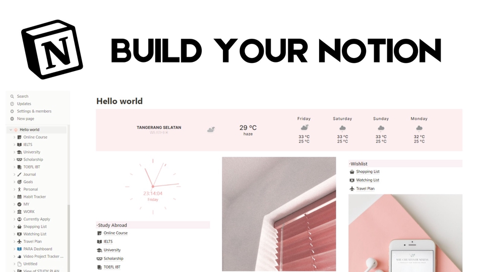 Template Notion untuk bebagai kebutuhan