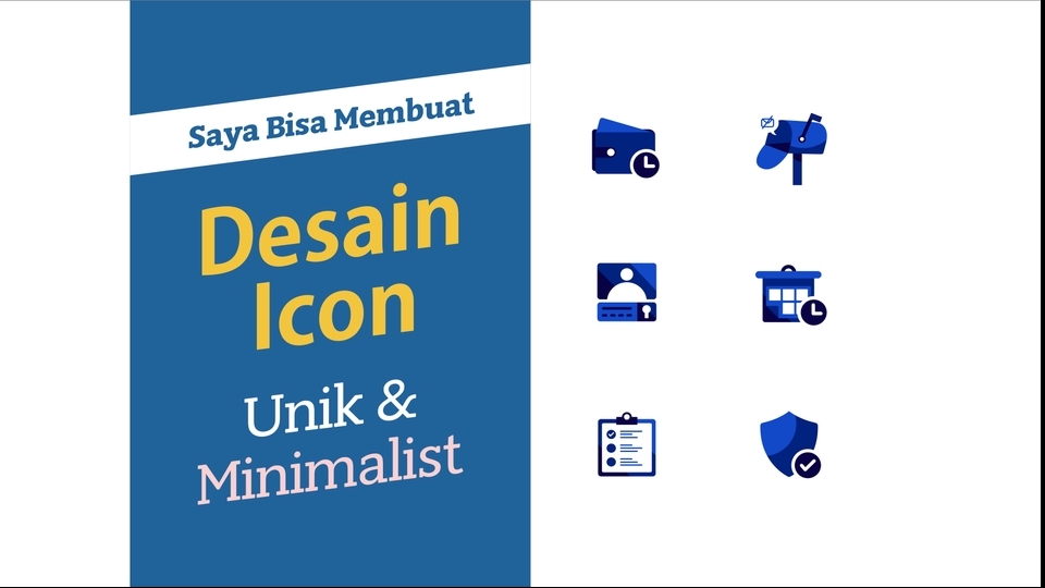 Saya Bisa Membuat Desain Icon Yang Unik Dan Minimalist Untuk Anda