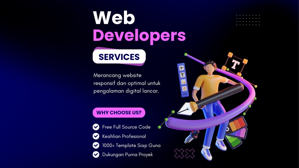 Layanan web dan aplikasi modern menggunakan Laravel, Tailwind ...