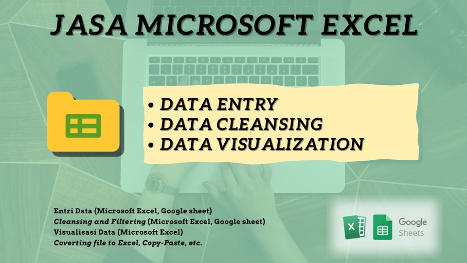 Jasa Entri Data dan Visualisasi Data dengan Microsoft Excel