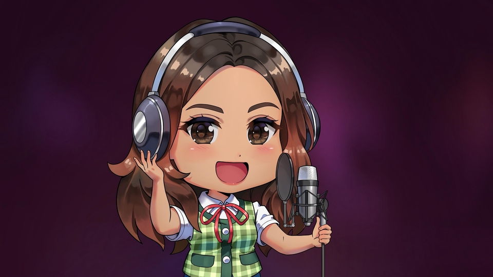 Female Voice Over Bahasa Indonesia dan English