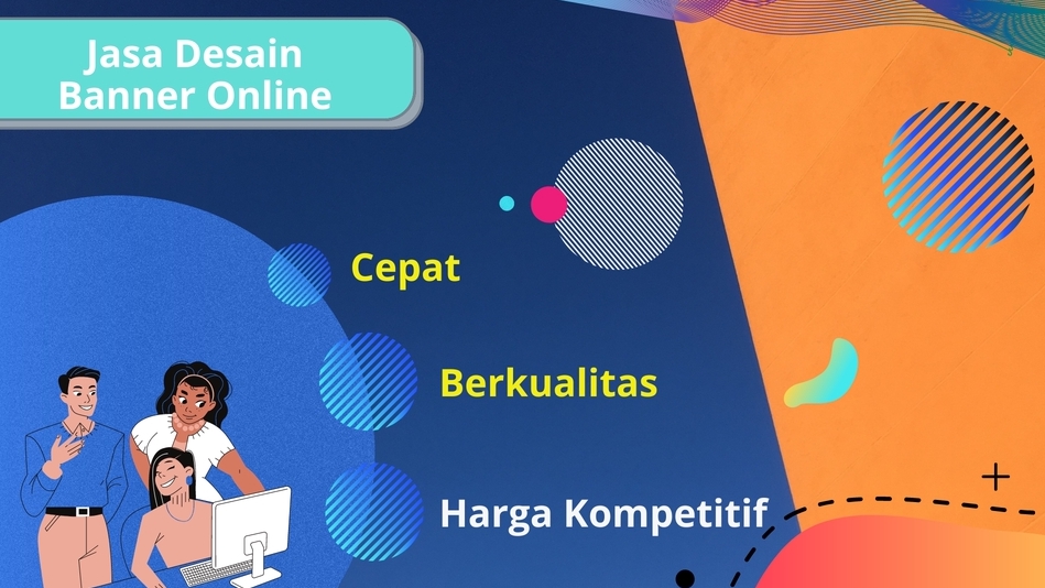 Desain banner, dan sederhana 3 hari