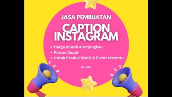 Jasa pembuatan caption yang menarik 1 hari jadi ( spesialis caption ...